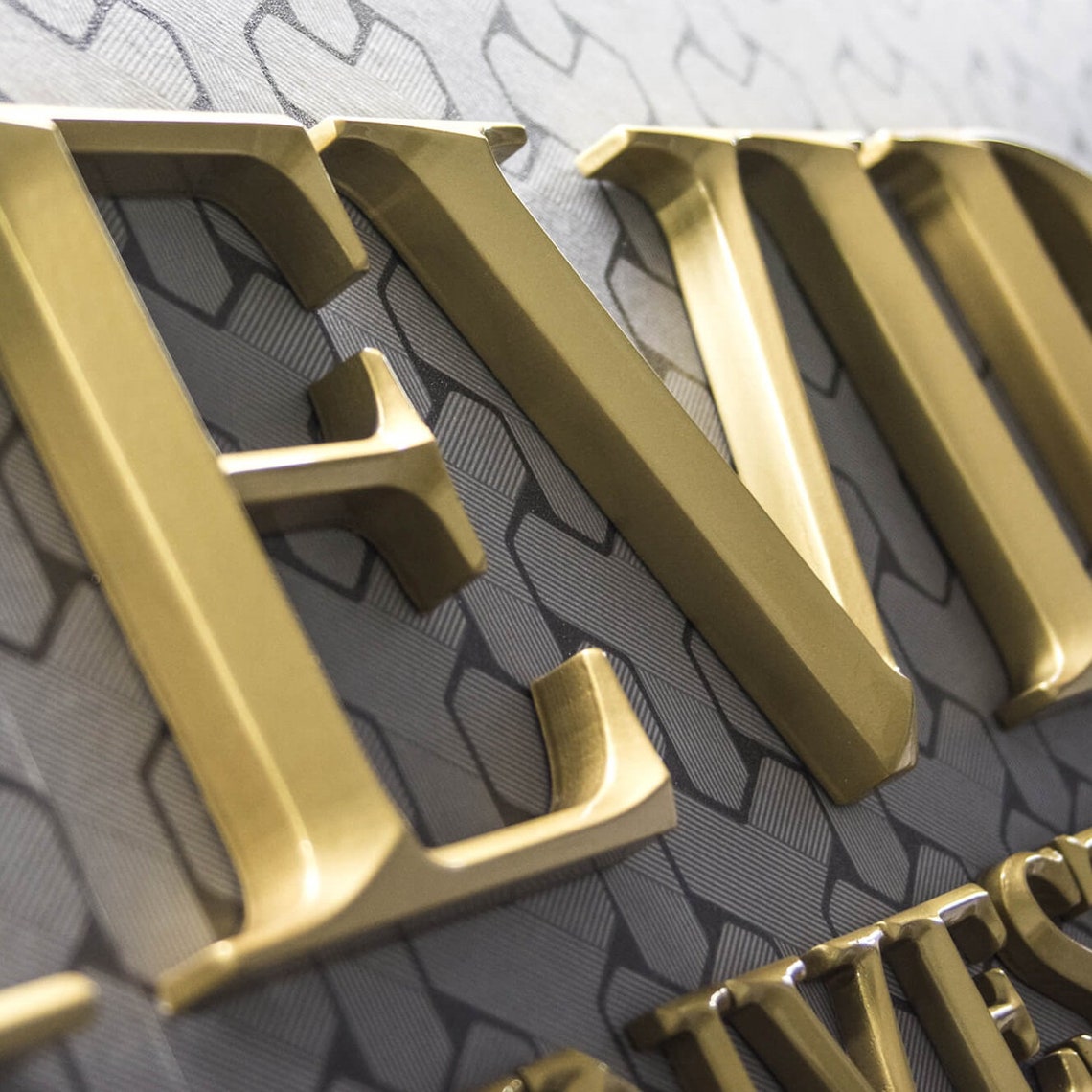 Prismatic Letters 3D Lettering Custom Advertising From the Manufacturer ...