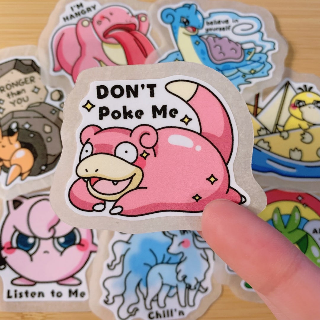 Cute Animal Message Stickers | Waterproof Laptop iPad Bullet Journal ...