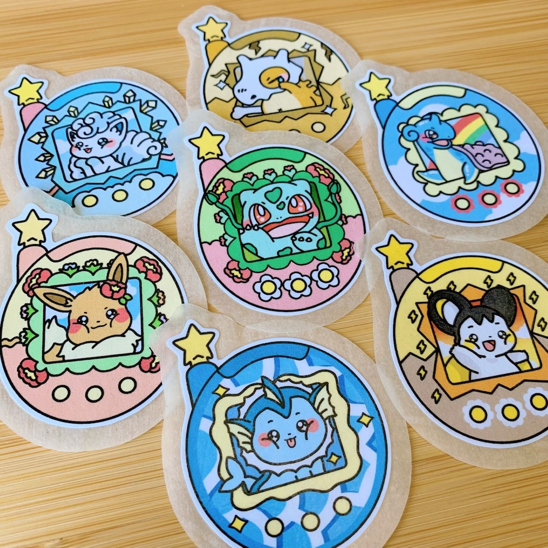 Cute Animal Game Stickers | Waterproof Laptop iPad Bullet Journal ...