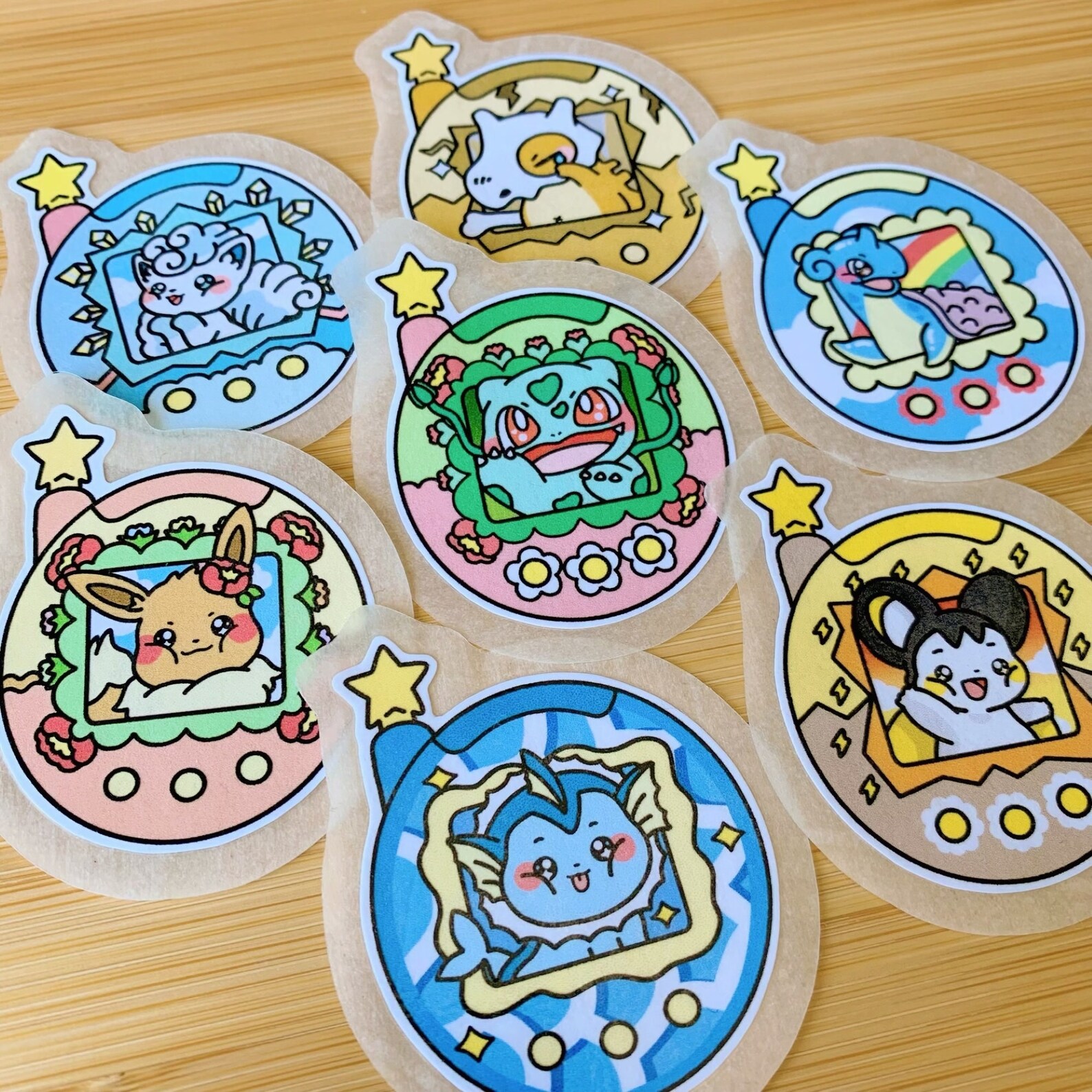 Cute Animal Game Stickers Waterproof Laptop Ipad Bullet - Etsy