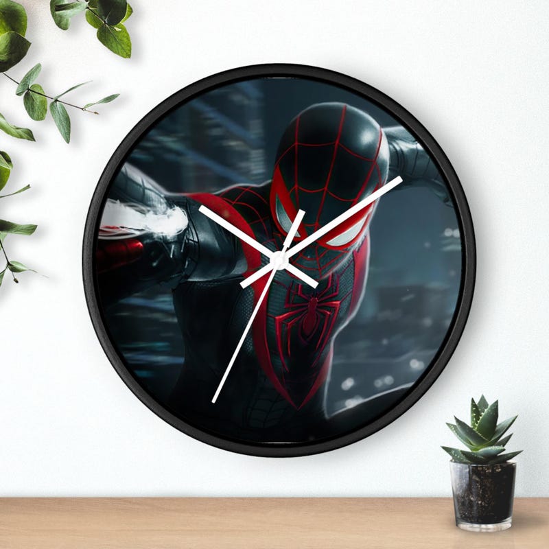 Spiderman Clocks - Etsy