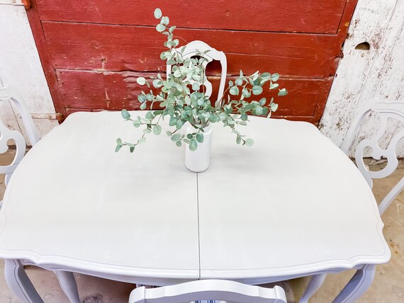 SOLD French Country Farmhouse Dining Set | Etsy