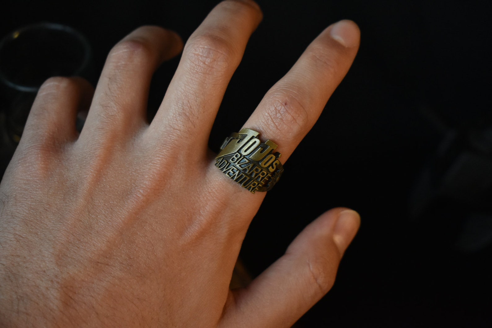 Jojos Ring Jojos Bizarre Adventure Ring Jotaro Kujo Ring | Etsy