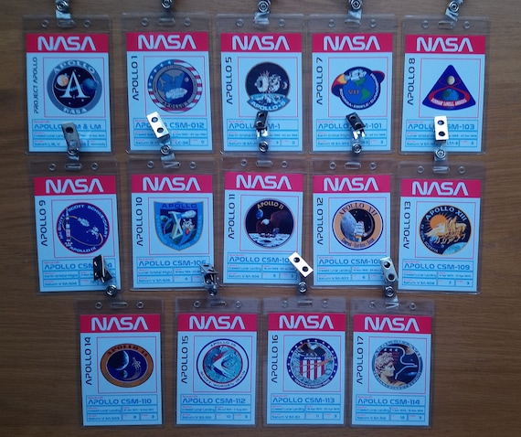 Appolo Nasa Badges