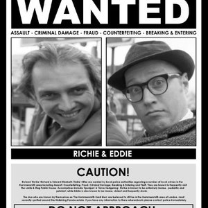 Various Rare Wanted Posters Collection A3 A4 Size - Ghostface, Michael ...