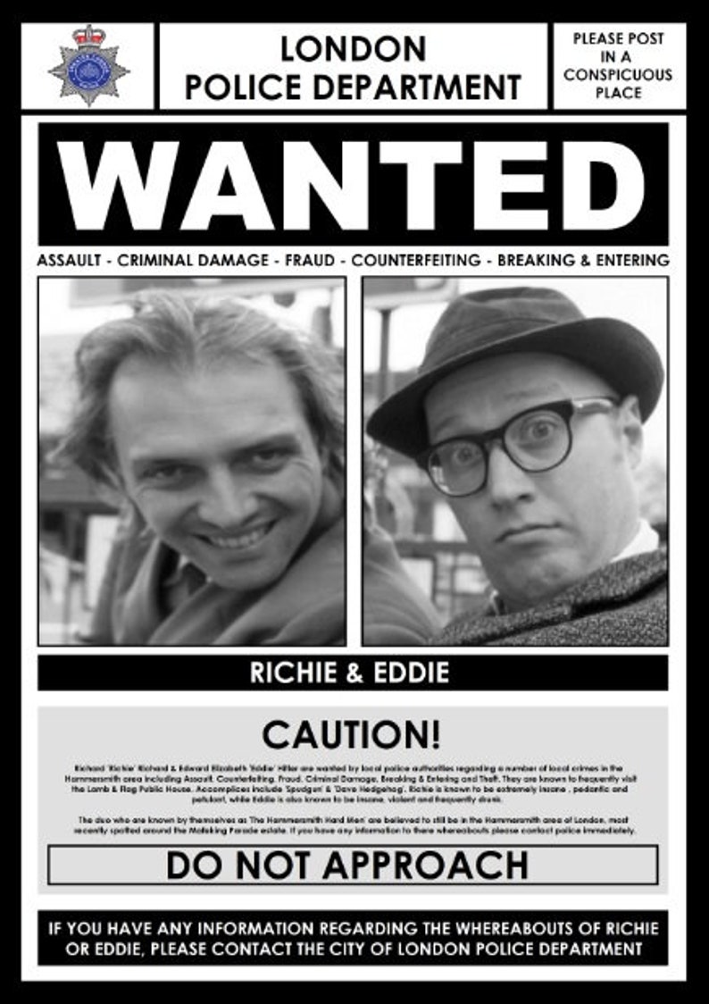 Various Rare Wanted Posters Collection A3 A4 Size - Ghostface, Michael ...