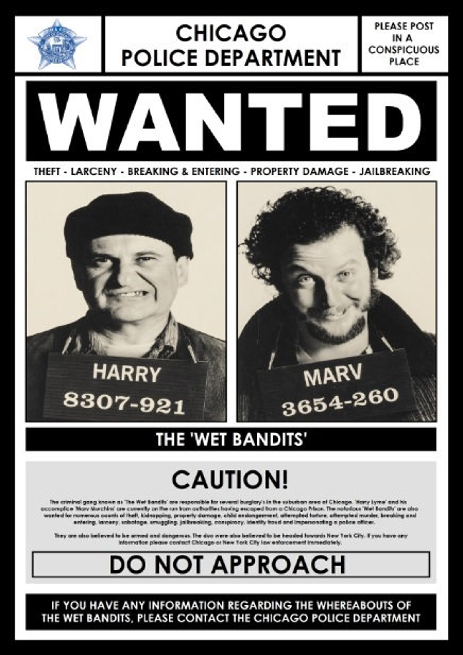 Various Rare Wanted Posters Collection A3 A4 Size - Ghostface, Michael ...