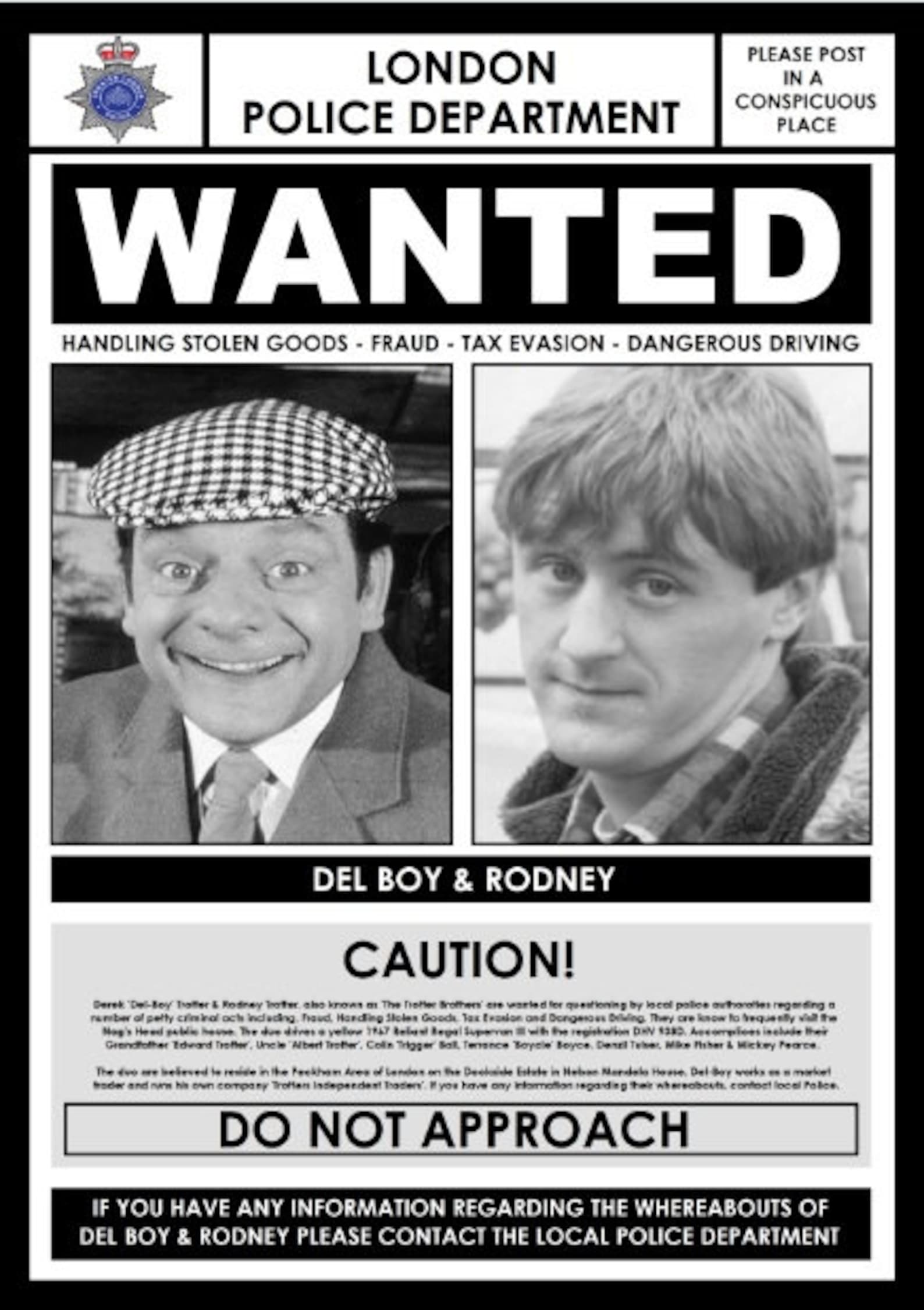 Various Rare Wanted Posters Collection A3 A4 Size - Ghostface, Michael ...