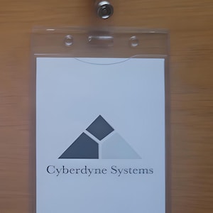 Cyberdyne Systems Miles Dyson Employee Terminator - Clip-on ID Photo ...