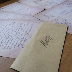 Back to the Future Prop Set Doc's Letter to Marty 1885 BTTF - Etsy