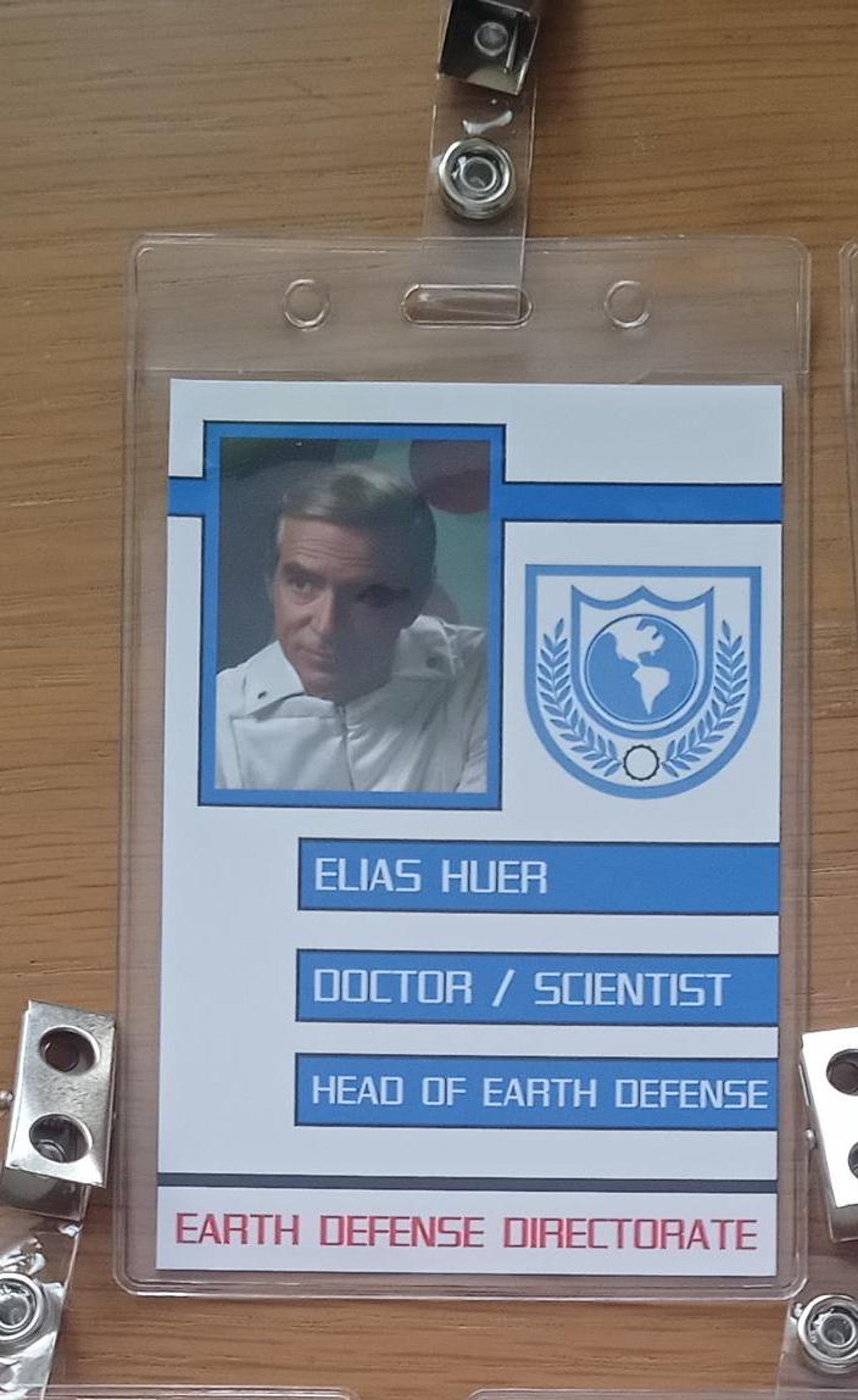 Buck Rogers in the 25th Century - Clip-on ID Photo Pass Badge Set Prop ...