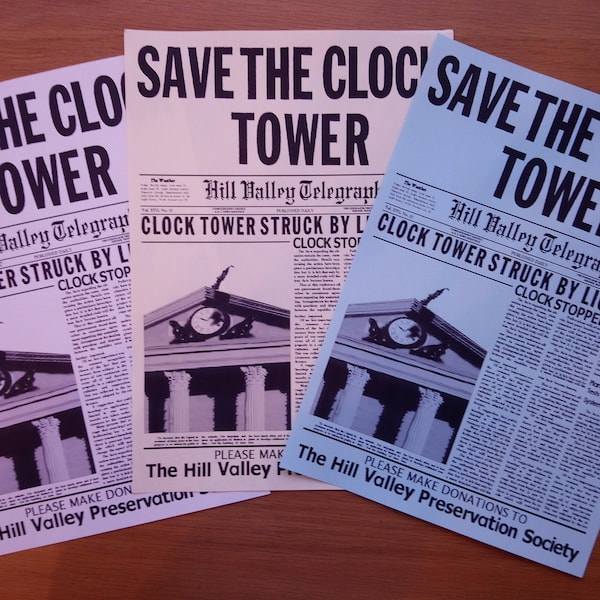 Back to the Future Props - Etsy