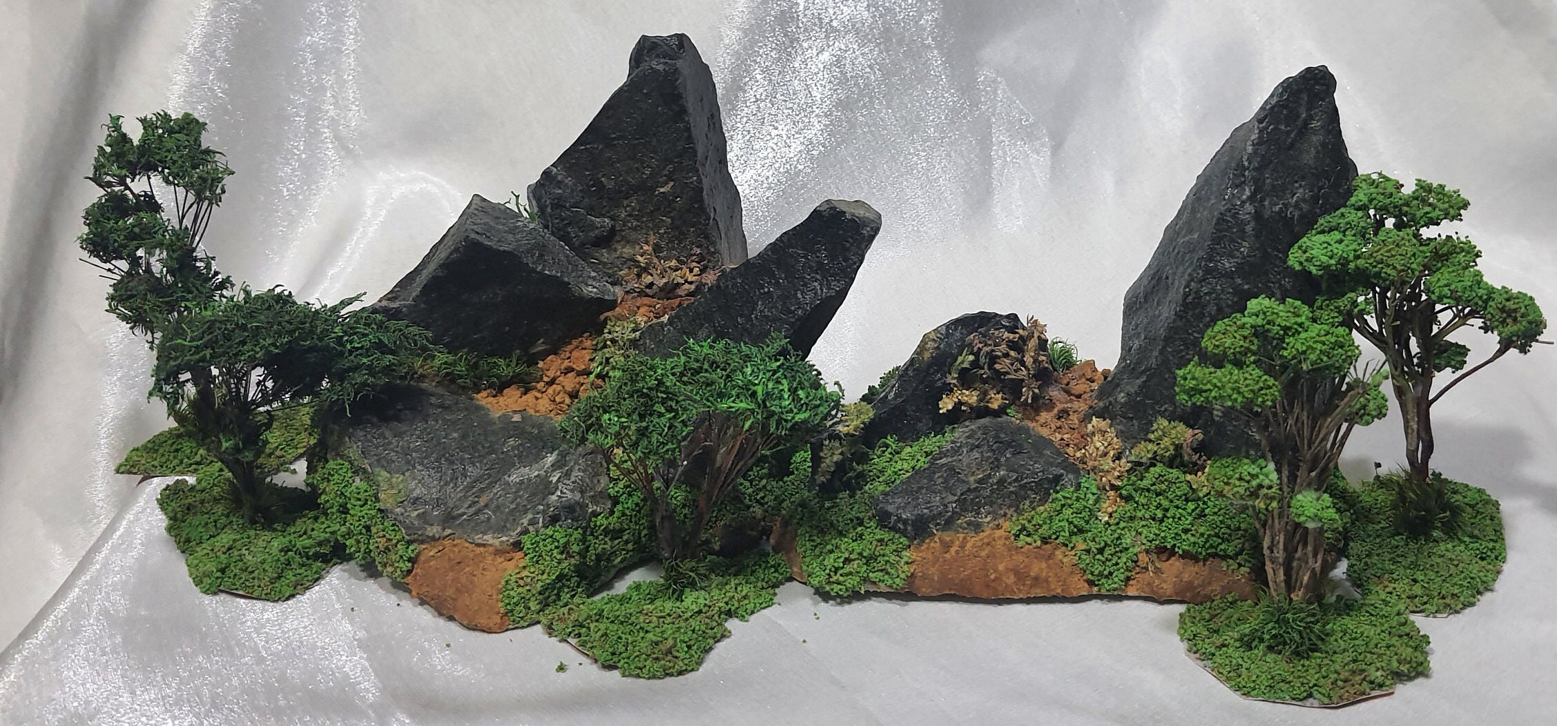 Modular, Diorama,with Natural Rock, Create Your Landscape,,table Top ...