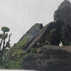 Modular, Diorama,with Natural Rock, Create Your Landscape,,table Top ...