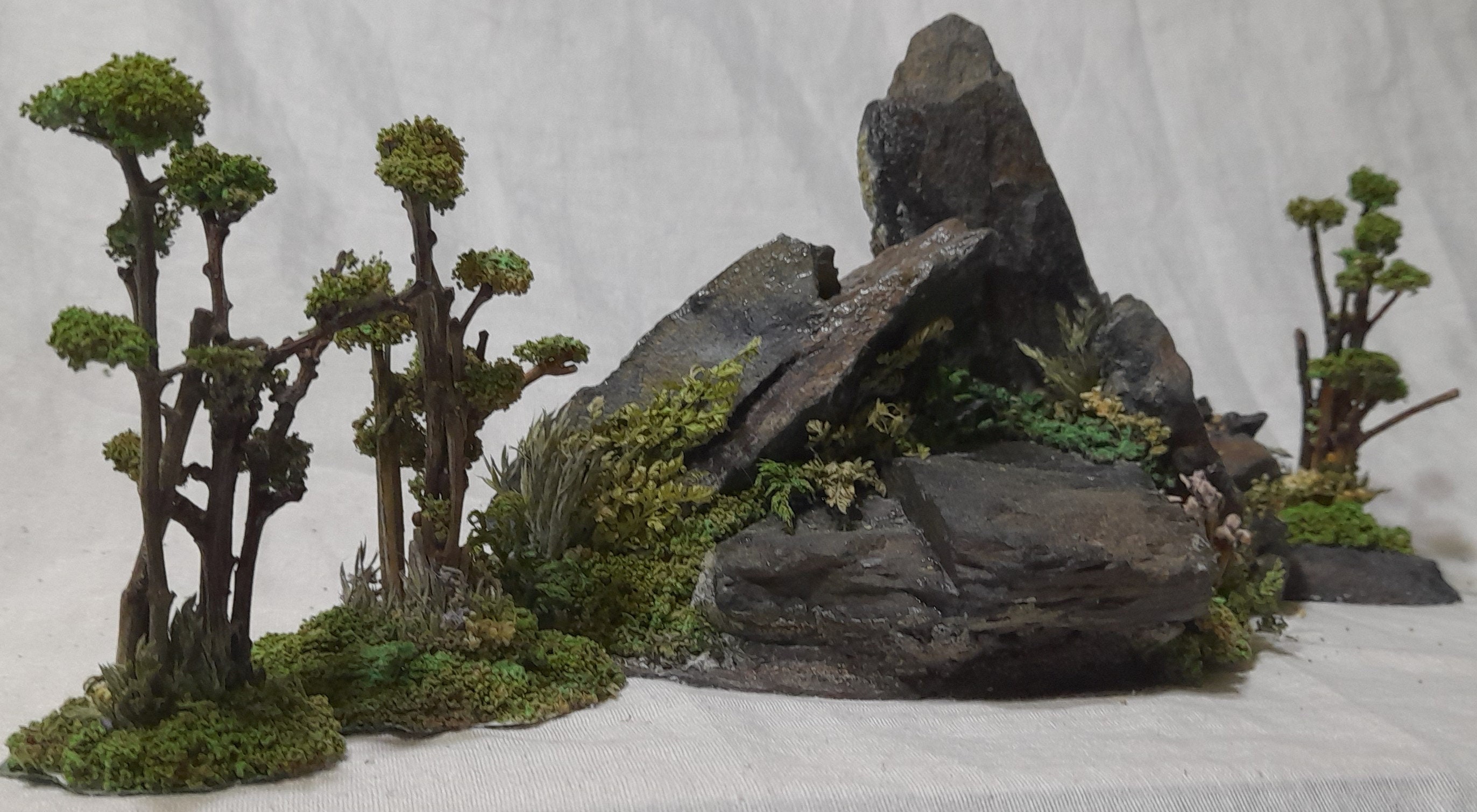 Modular, Diorama,with Natural Rock, Create Your Landscape,,table Top ...