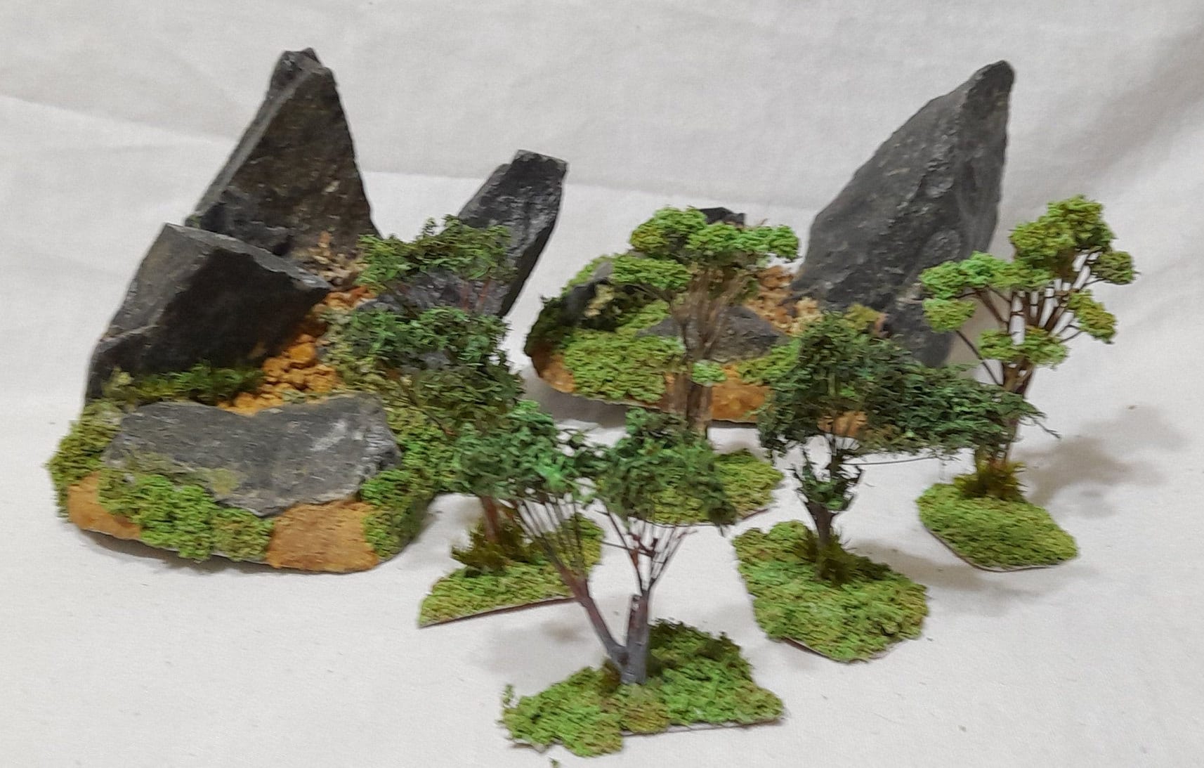 Modular, Diorama,with Natural Rock, Create Your Landscape,,table Top ...