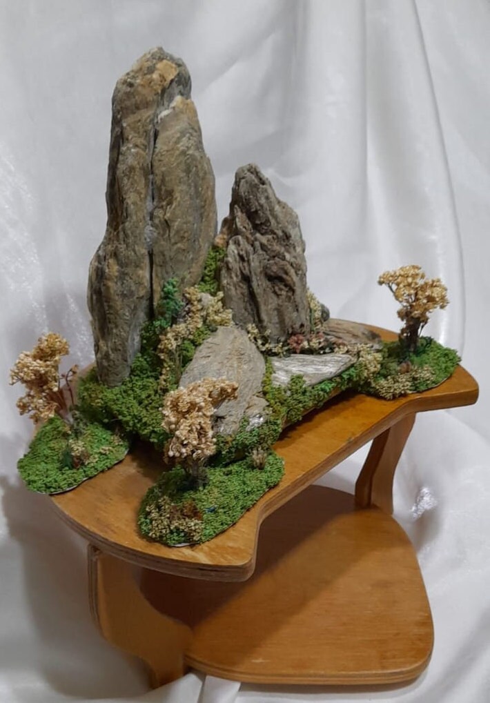 Modular, Diorama,with Natural Rock, Create Your Landscape,,table Top ...