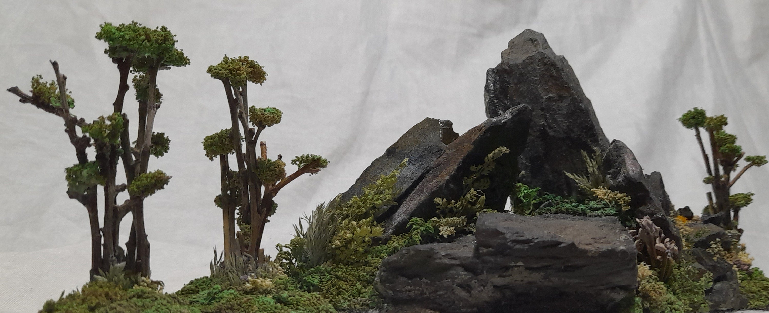 Modular, Diorama,with Natural Rock, Create Your Landscape,,table Top ...