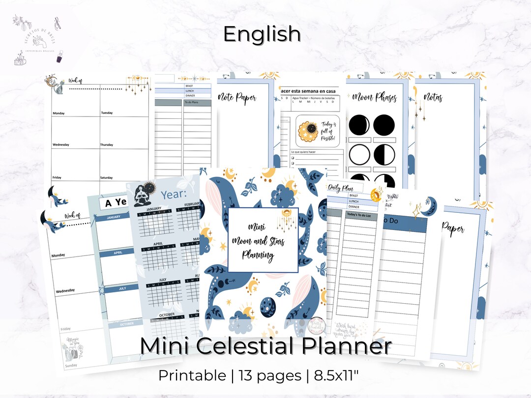 Heavenly Planner | Heavenly Daily Planner | Heavenly Printable Planner ...