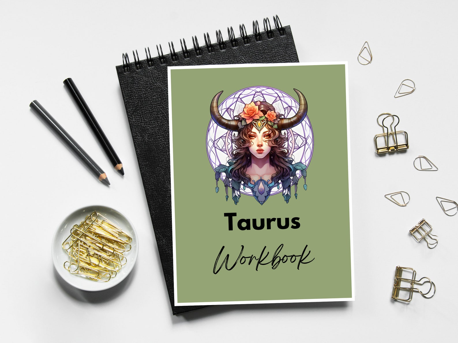 Taurus Zodiac Workbook | Horoscope Diary | Astrology Planner | Zodiac ...