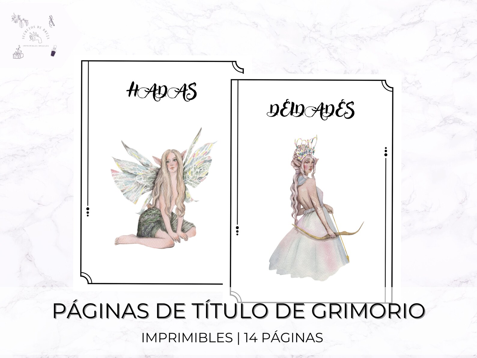 Book of Shadows Covers Spanish | Grimoire Cover | Printable Grimoire ...