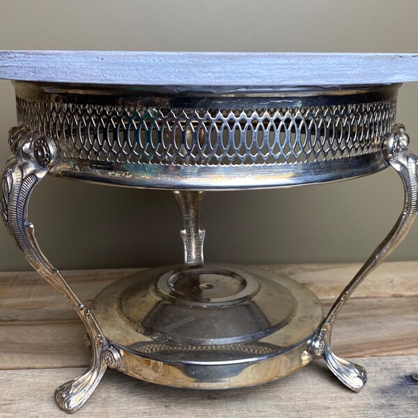 Painted Silver Plate - Etsy