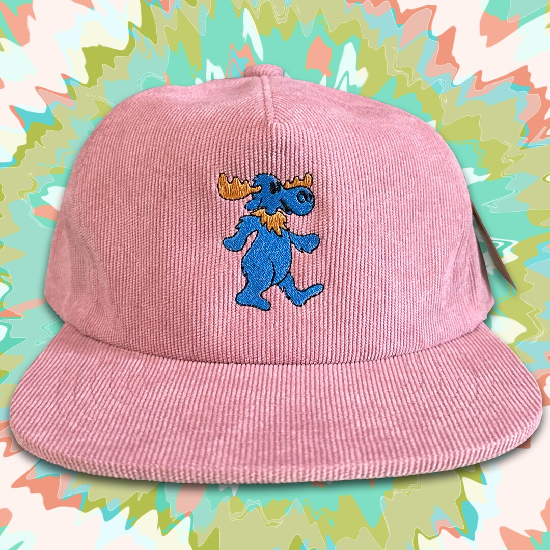 Marching Moose 5 Panels Flat Bill Corduroy Cap - Etsy