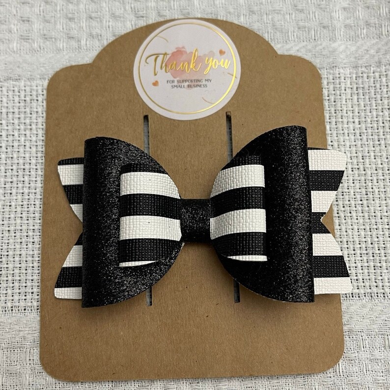 Glitter and Stripes Bows Various Rainbow Colored Bows Young - Etsy