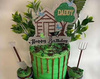 Mower Cake Topper | Etsy UK