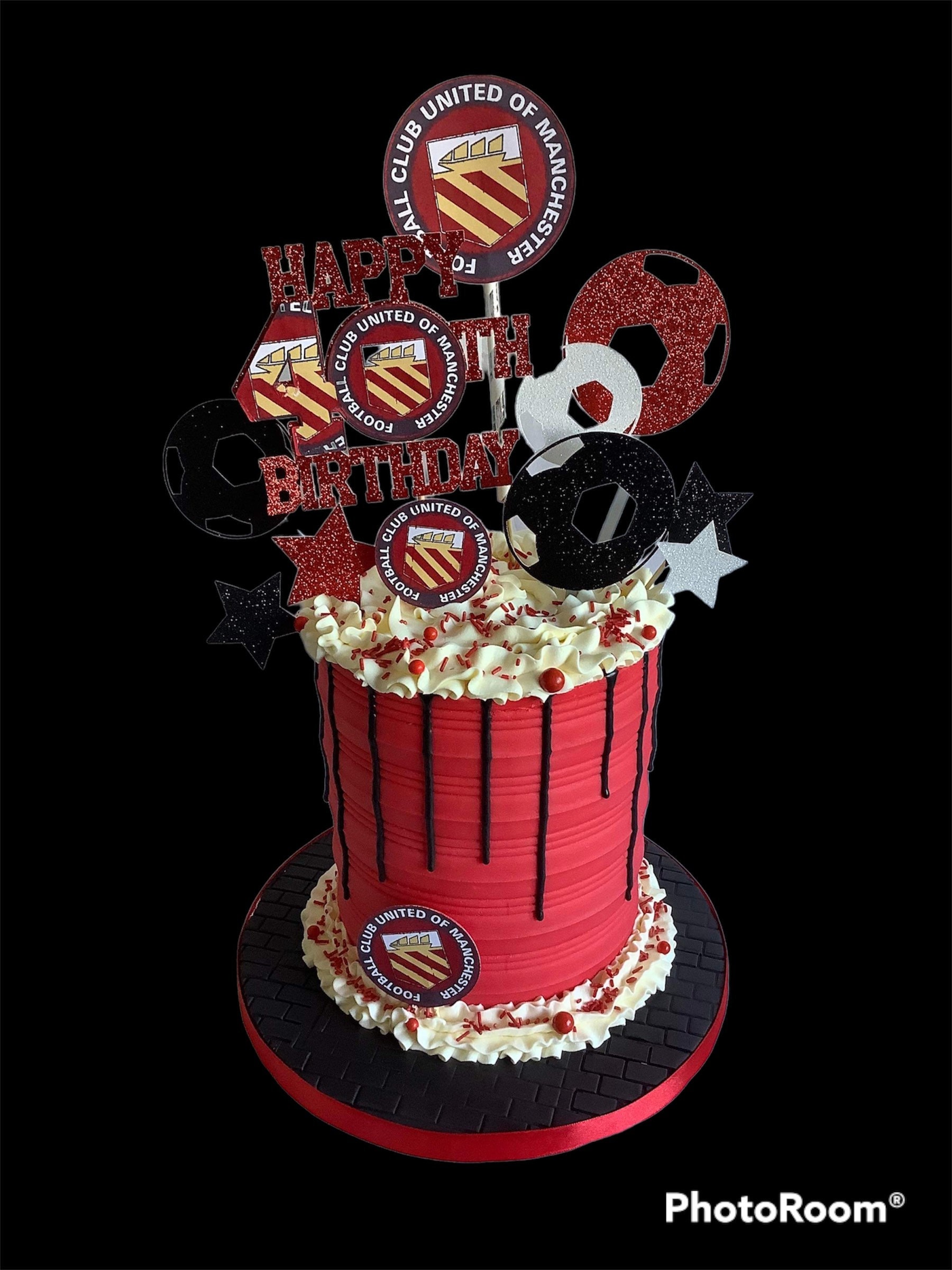 Manchester United Cake Topper