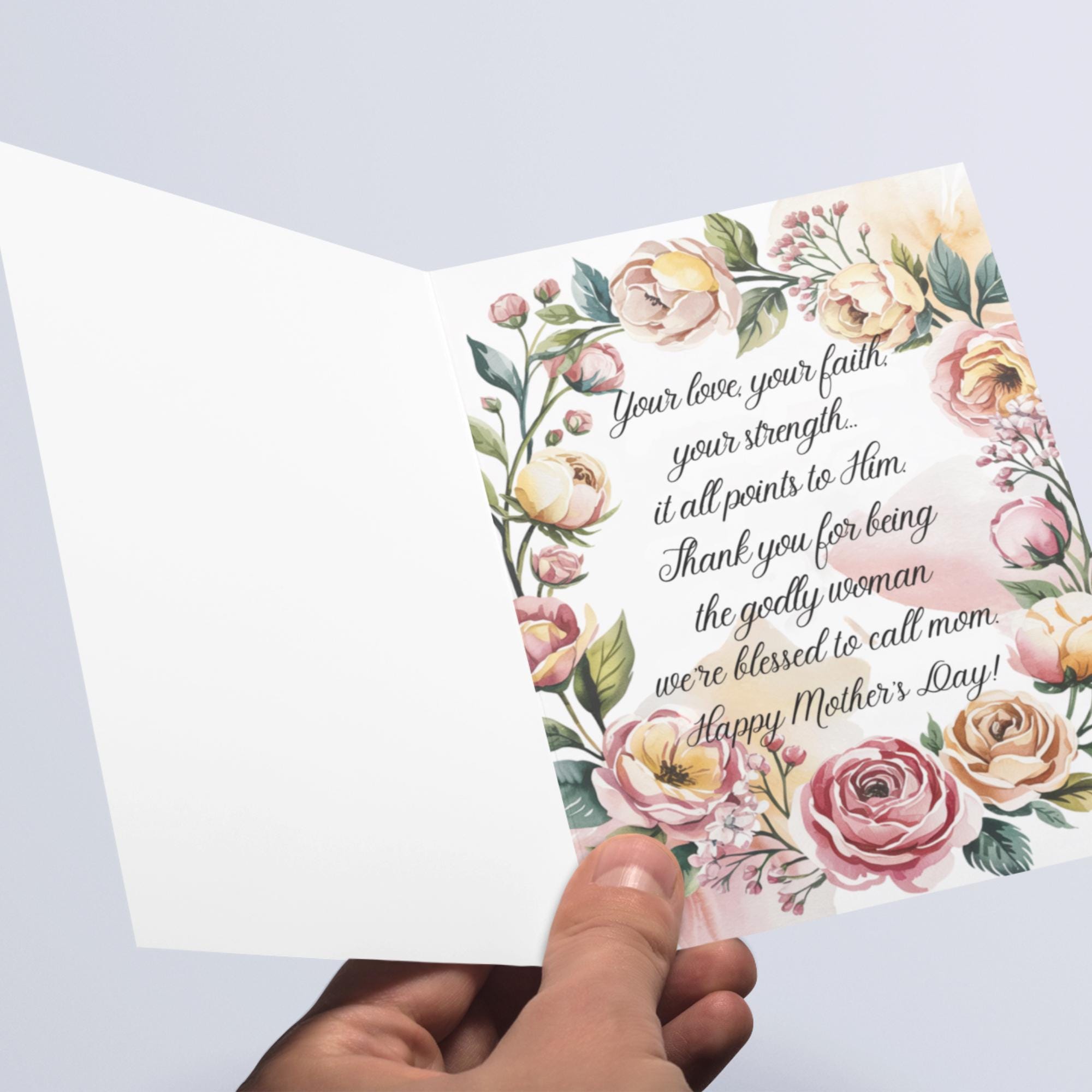 Christian Mother's Day Cards: Printable Heartfelt Greetings for Mom ...