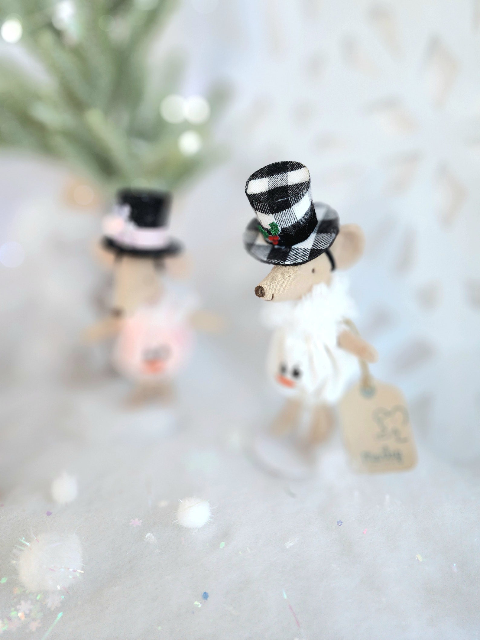 Maileg Snowman Costume and Top Hat Outfit, Big Sister / Little Sister ...