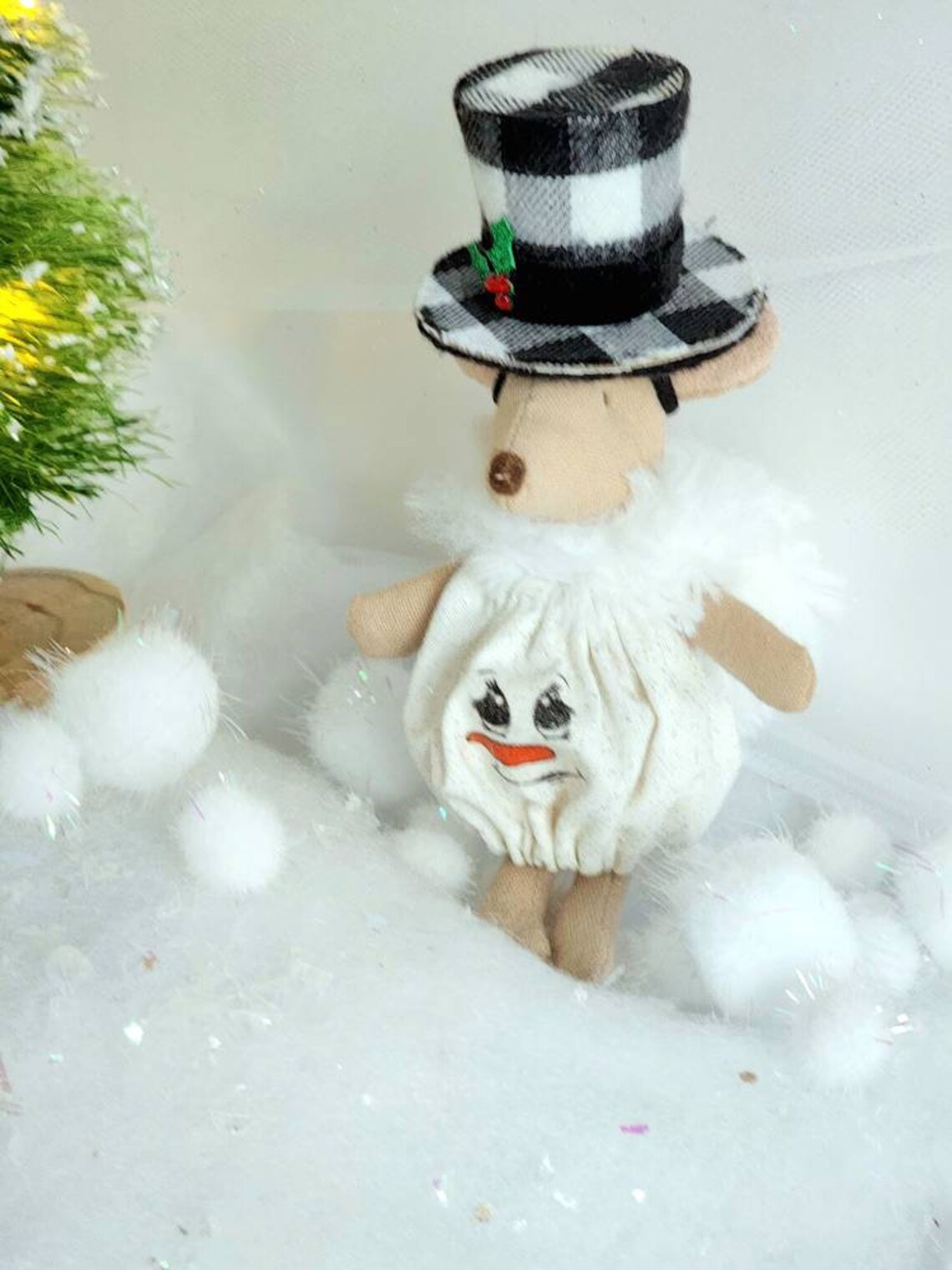 Maileg Snowman Costume and Top Hat Outfit, Big Sister / Little Sister ...