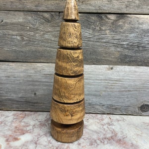 Hand Turned Rustic Hardwood Tree - Etsy