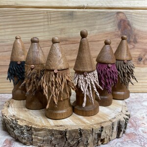 Hand Turned Wooden Gnome - Etsy