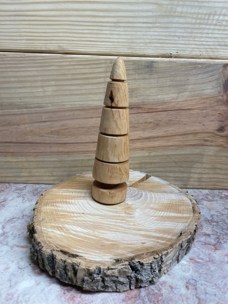 Hand Turned Rustic Hardwood Tree - Etsy