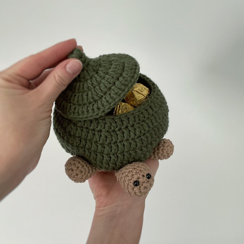 Crochet Turtle Pattern, Turtle Basket Pattern, Basket Pattern PDF ...