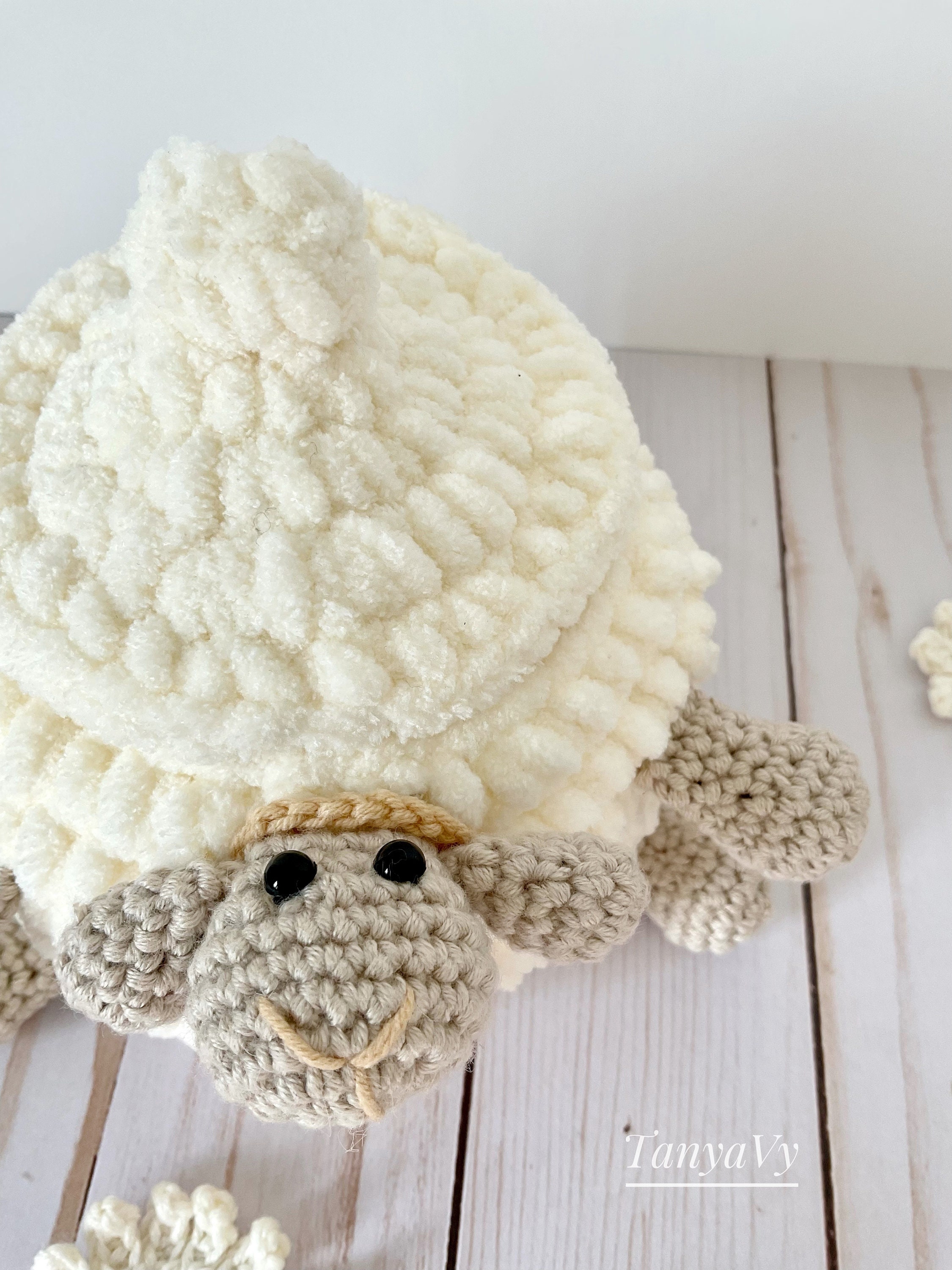 Crochet Sheep Pattern Basket Pattern PDF Amigurumi Animals Amigurumi ...