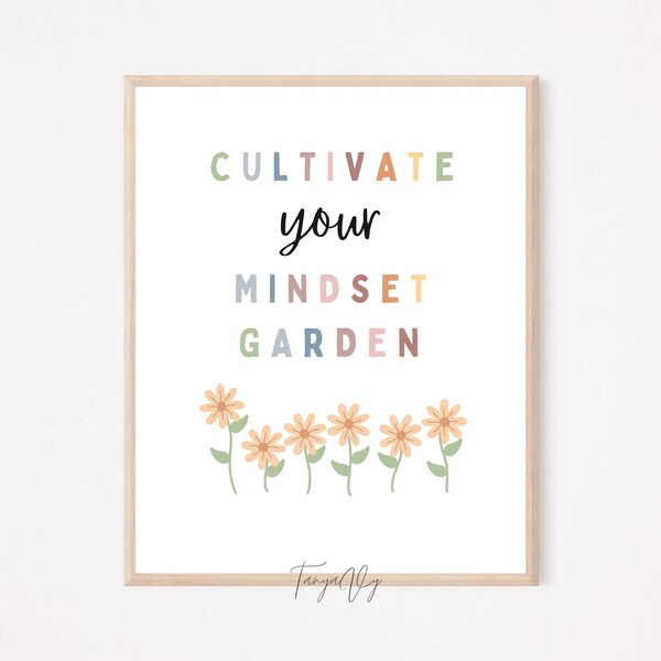 Growth Mindset Poster - Etsy