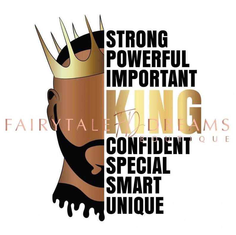 Black Man Svg King With Crown SVG Black Man Crown Svg - Etsy Canada