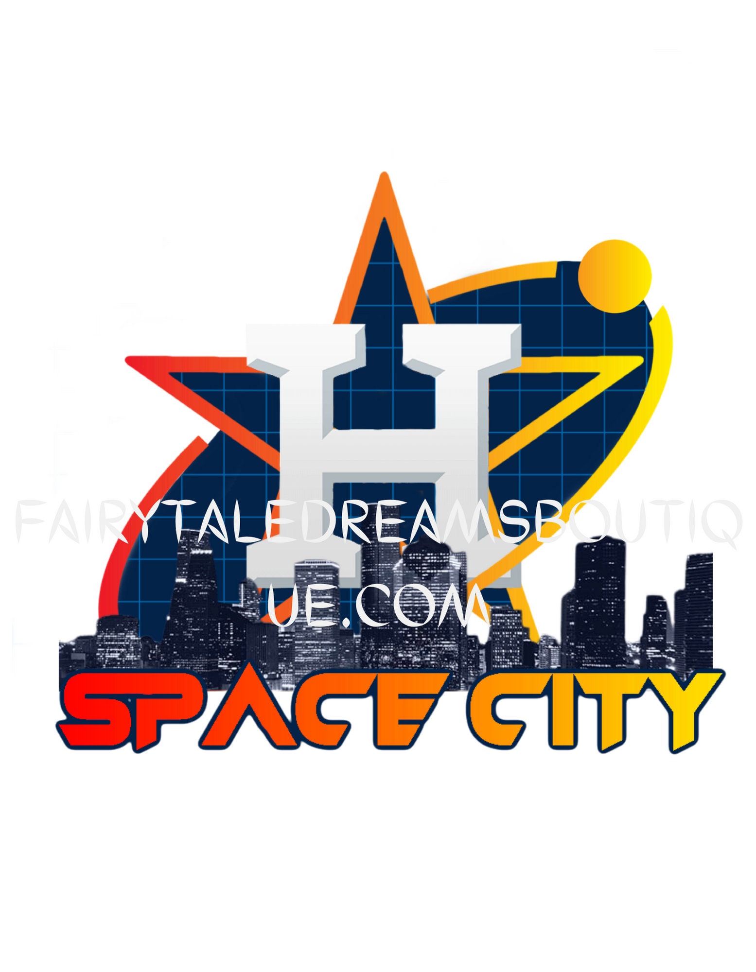 Space City H PNG - Etsy