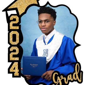 4pack Grad Paddle Fan Template, Custom Grad Fan, Graduation Fan ...