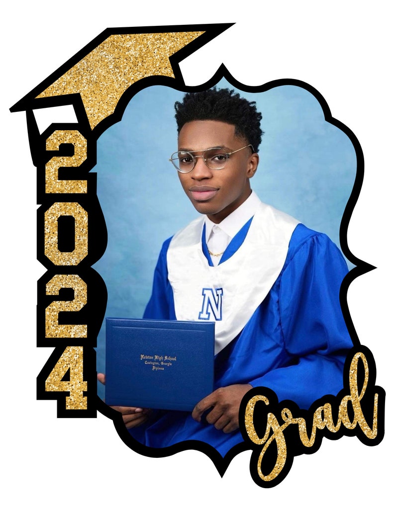 4pack Grad Paddle Fan Template, Custom Grad Fan, Graduation Fan ...