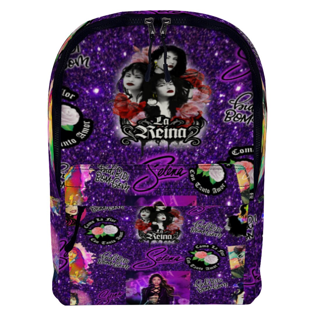Selena Quintanilla Custom Bags Full Frame Print Artificial Leather ...