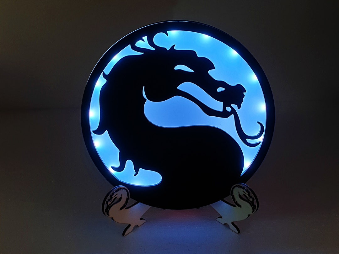 Mortal Kombat Inspired RGB LED Ambient Desk Light, 5V USB - Etsy