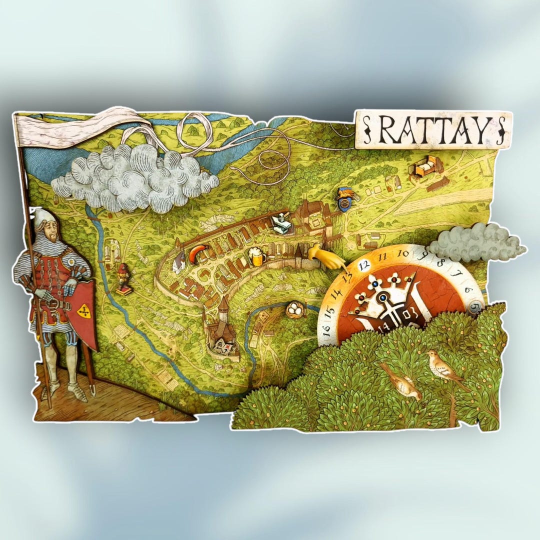 Kingdom Come INSPIRED Wall Clock With 24 Hour Dial - Type 1 - RATTAY ...