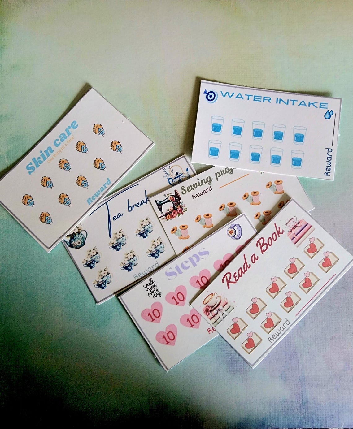 Printable Reward Punch Card | Habit Tracker | Motivation Punch Card for ...