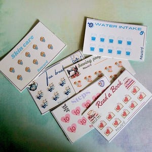 Printable Reward Punch Card | Habit Tracker | Motivation Punch Card for ...