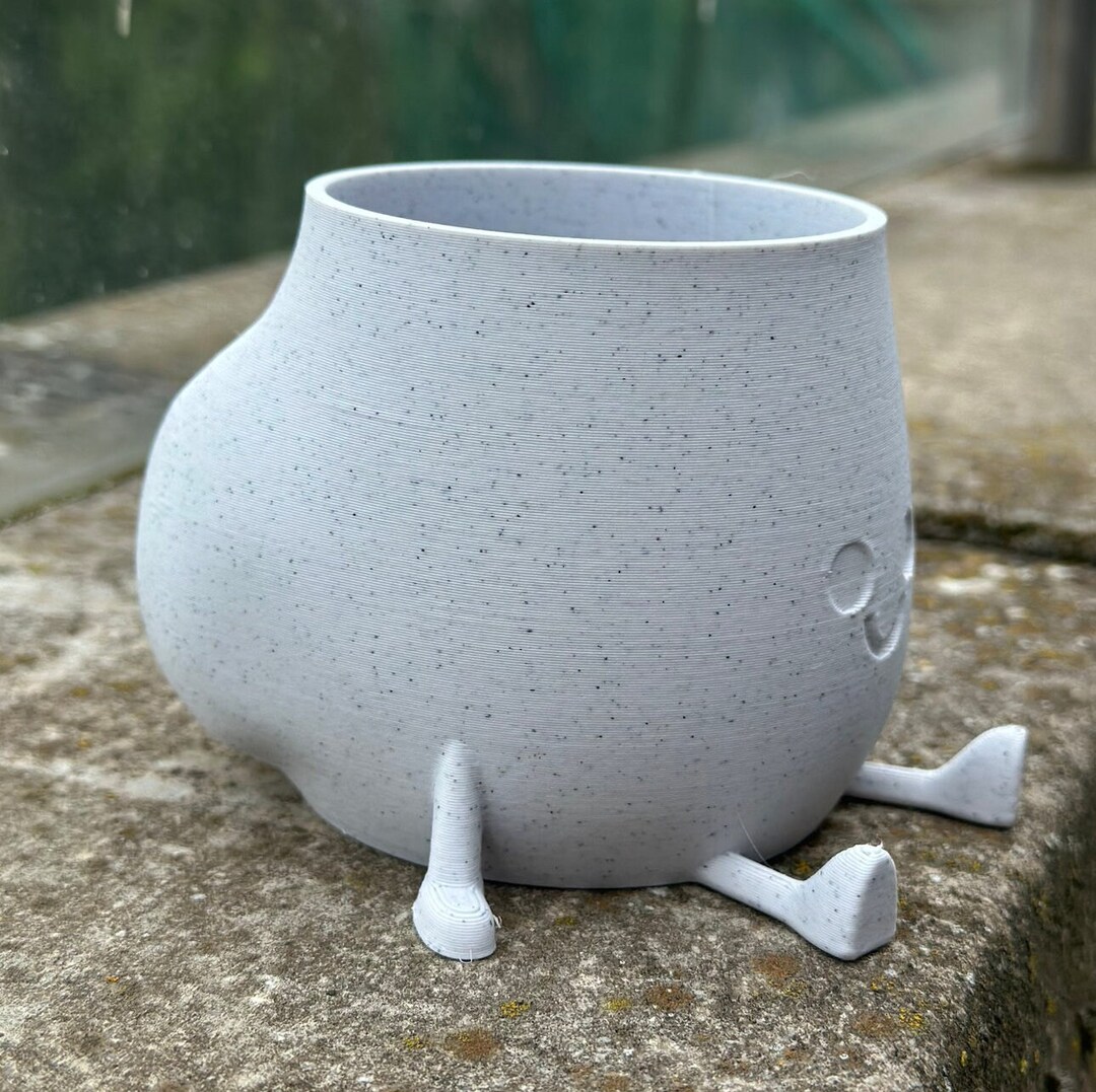 Chunky Bum Funny Plant Pot - Gag - Plant Lover - Garden - Houseplant - Cheeky - Weird Gift ...