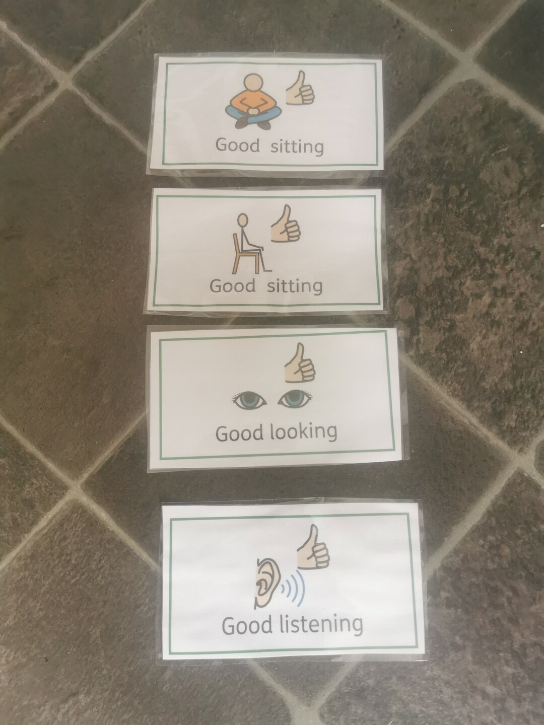 SEN Visual Aid Flash Cards - Etsy